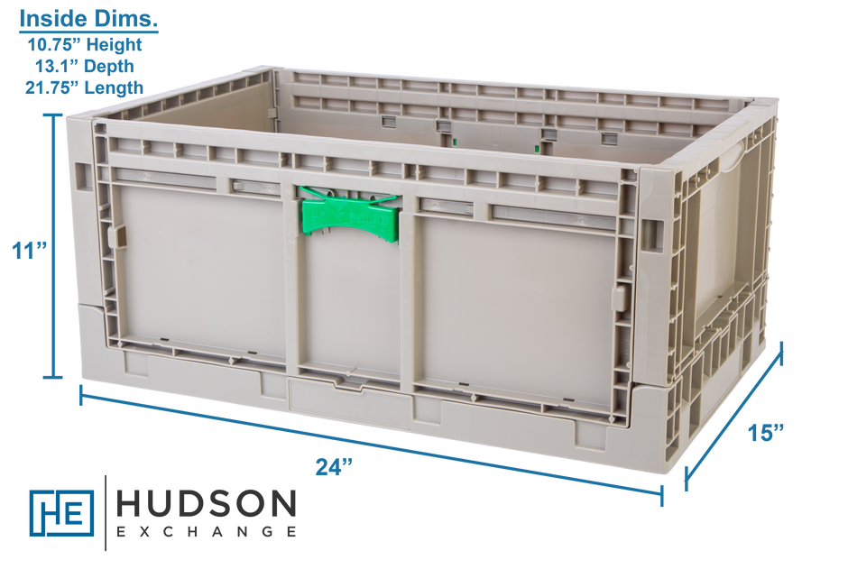 Hudson Exchange Straight Wall Containers & Lids
